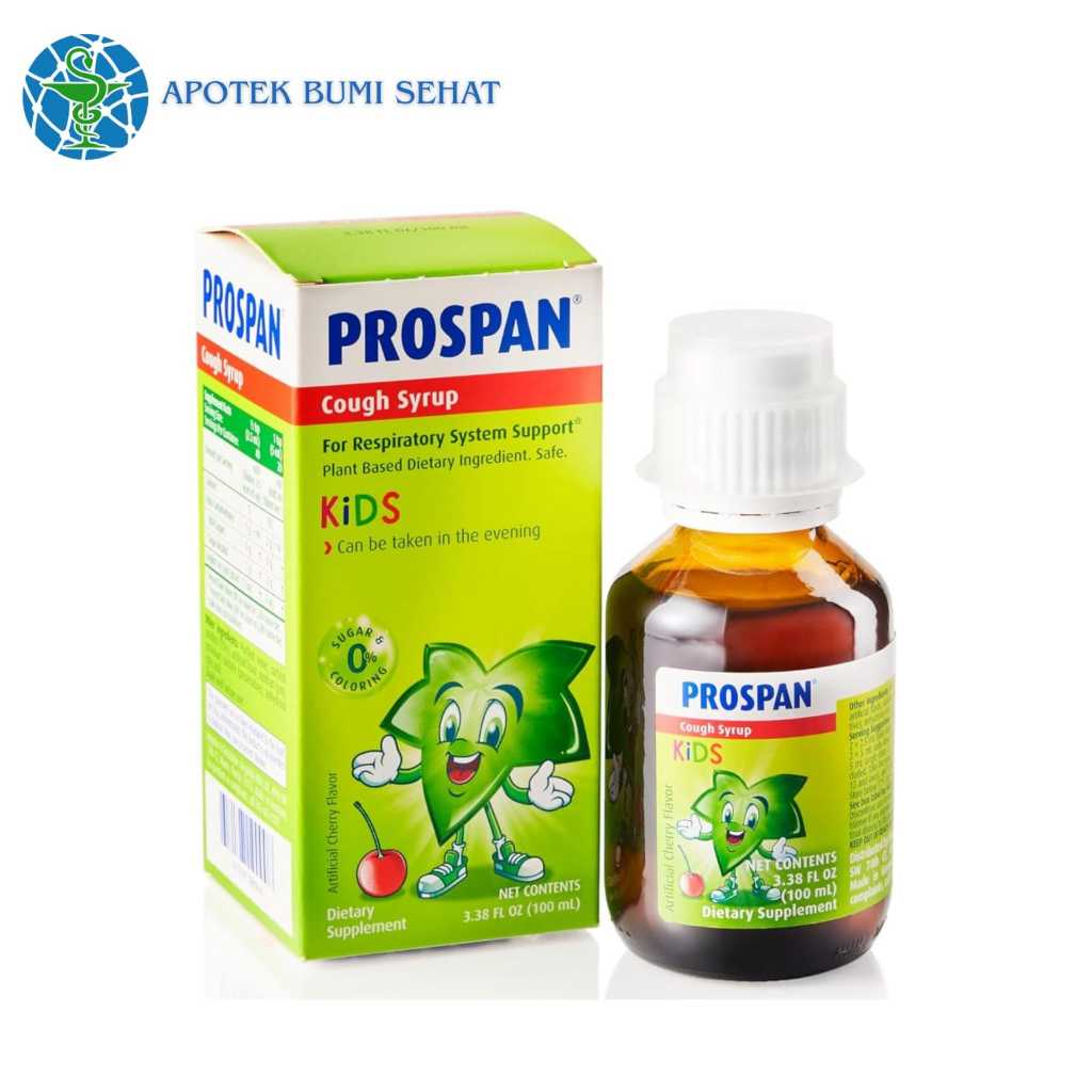 Jual Prospan Kids Syrup 100 Ml Untuk Anak | Shopee Indonesia