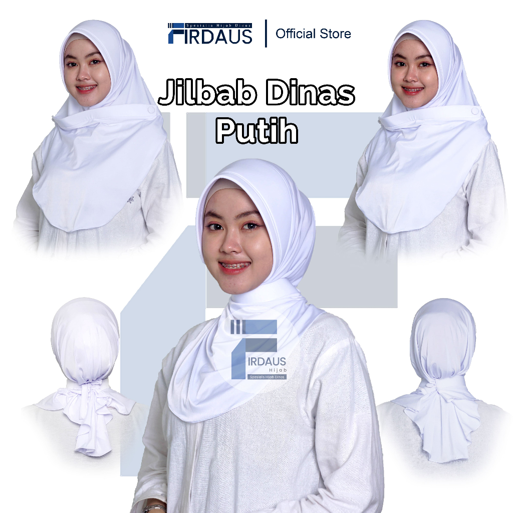 Jual FIRDAUS - Jilbab dinas perawat (KEJAKSAAN, SATPOL PP, ASN PNS ...