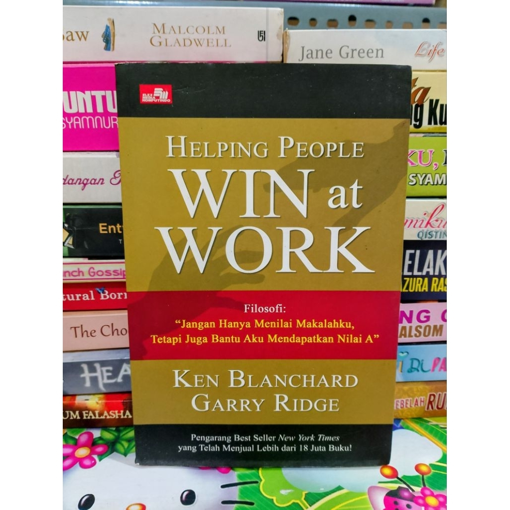 Jual BUKU HELPING PEOPLE WIN AT WORK (ORIGINAL) | Shopee Indonesia