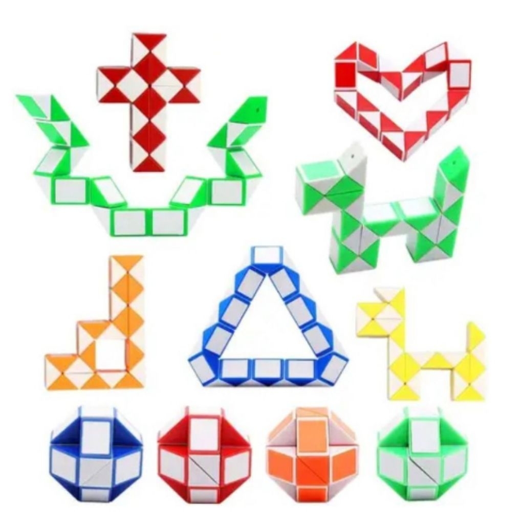 Jual Mainan Edukasi Rubik Snake Magic Rattle – Puzzle Ular Bisa ...
