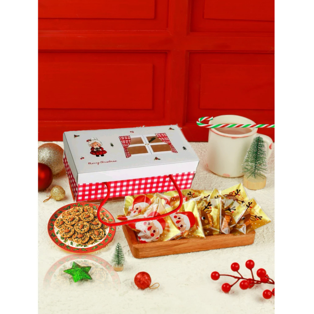 Jual HAMPERS NATAL Cookies/ Hamper Natal Aneka Snack / souvenir ulang ...