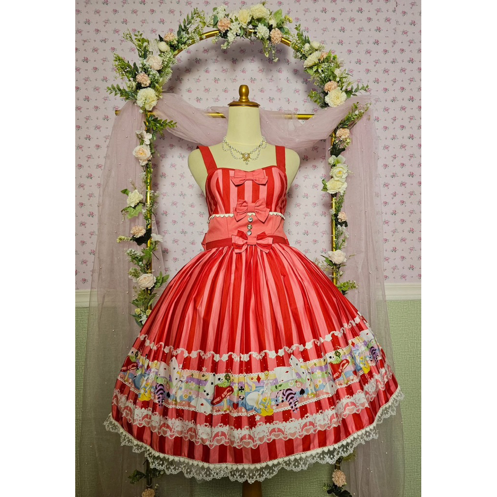 Jual Bodyline Kawaii Lolita Japanese Alice in Wonderland Lolita Dress ...