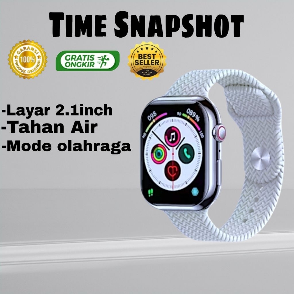Jual Jam Tangan Smartwatch W69 Bluetooth Jam Tangan Pintar Layar AMOLED ...