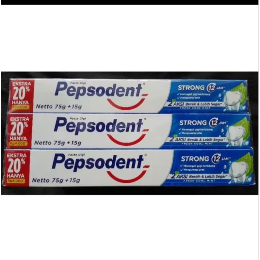 Jual Pepsodent murah ukuran 75+15 gram per pcs | Shopee Indonesia