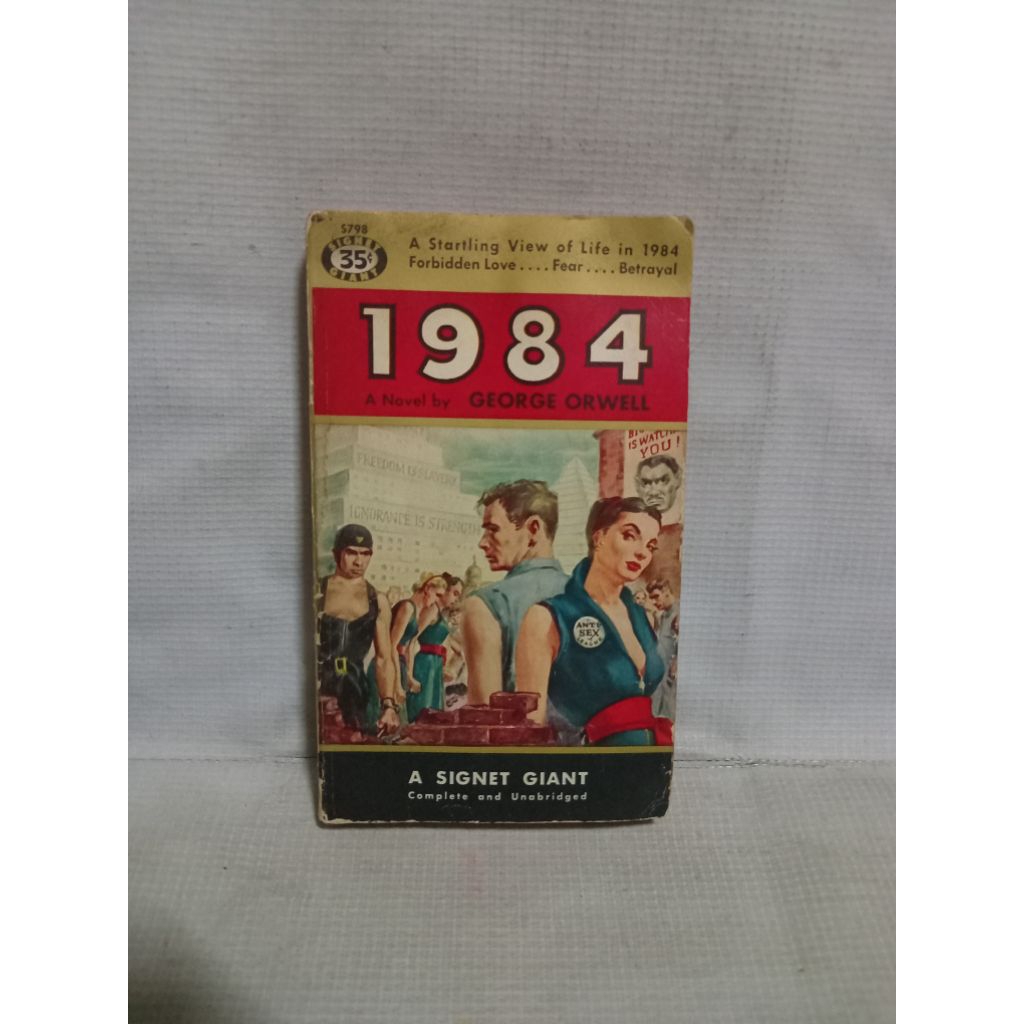 Jual 1984 NINETEEN EIGHTY FOUR A. Novel By GEORGE ORWELL | Shopee Indonesia