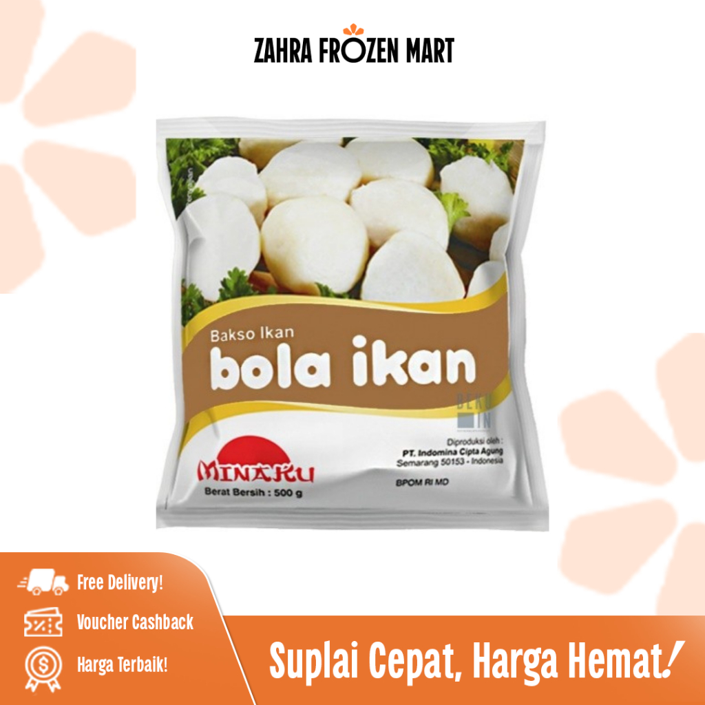 Jual Frozen Food - Minaku Bola Ikan | Shopee Indonesia