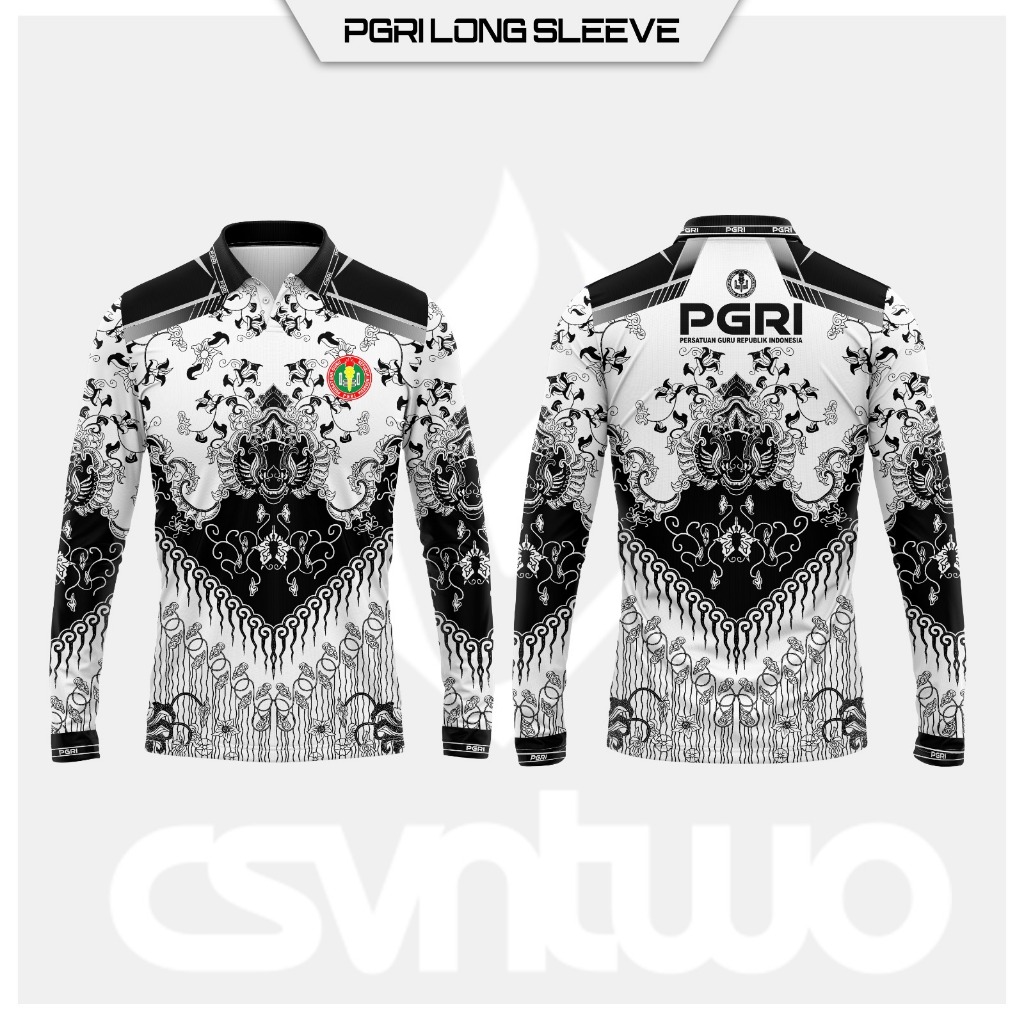 Jual Kaos Jersey PGRI Fullprinting / Kaos PGRI Fullprint Motif Batik ...