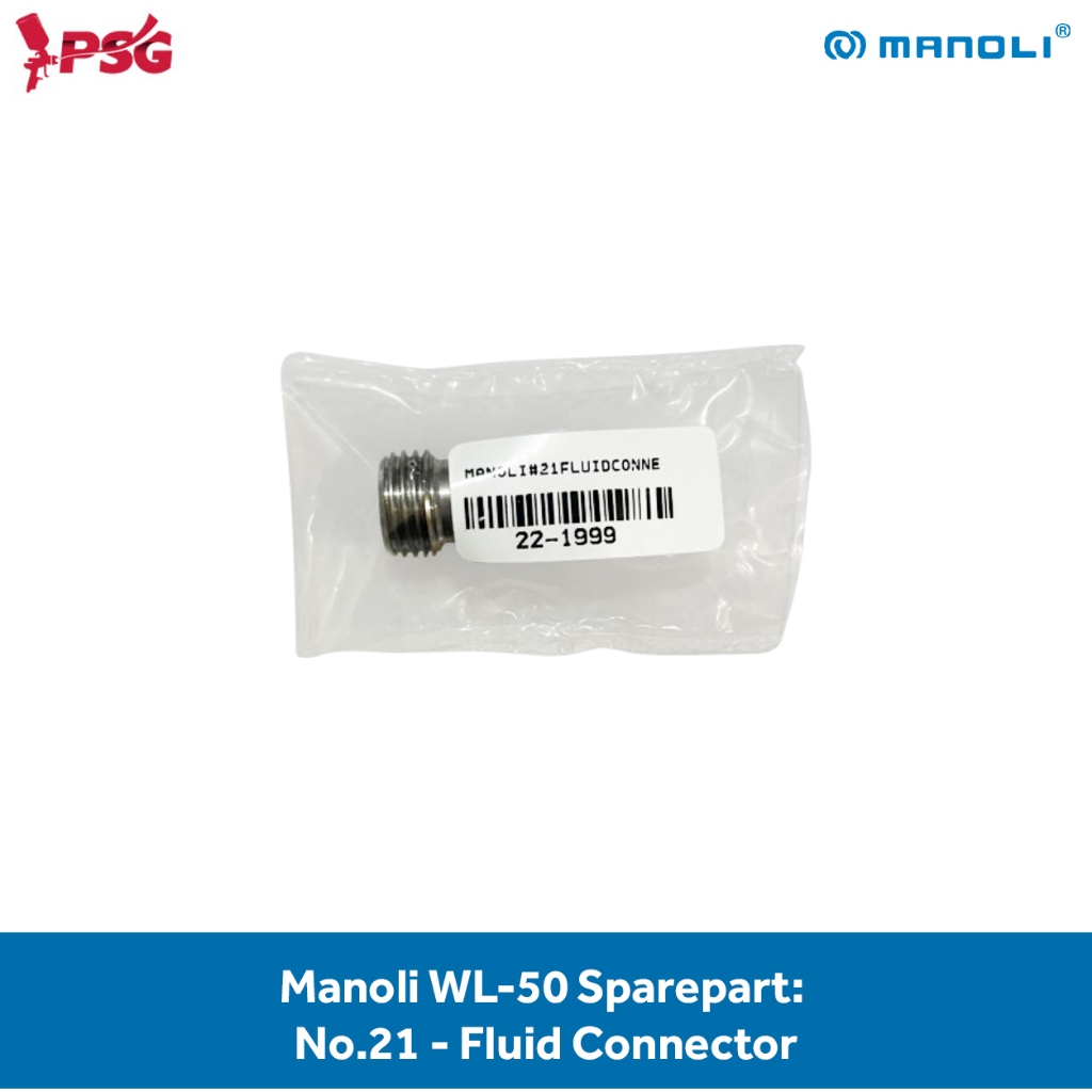 Jual Manoli WL-50 Sparepart: No.21 - Fluid Connector | Shopee Indonesia