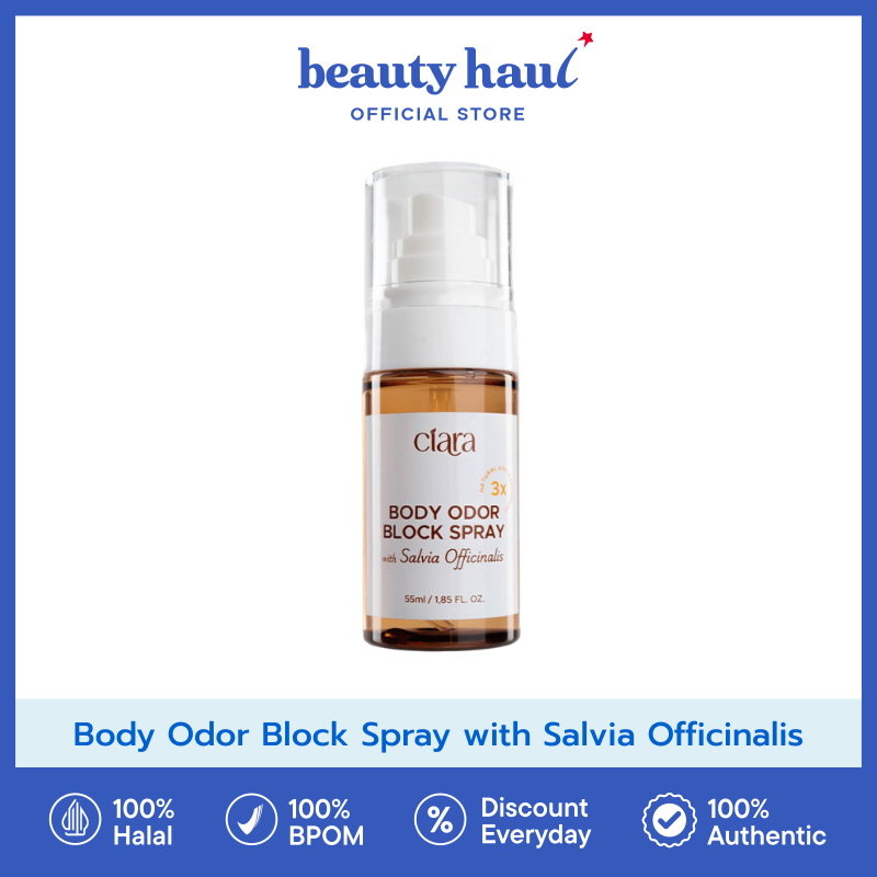 Jual CIARA Body Odor Block Spray with Salvia Officinalis | Shopee Indonesia