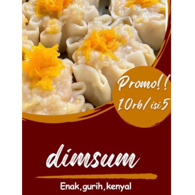 Jual Dimsum udang || Dimsum ayam || Dimsum udang kuah | Shopee Indonesia