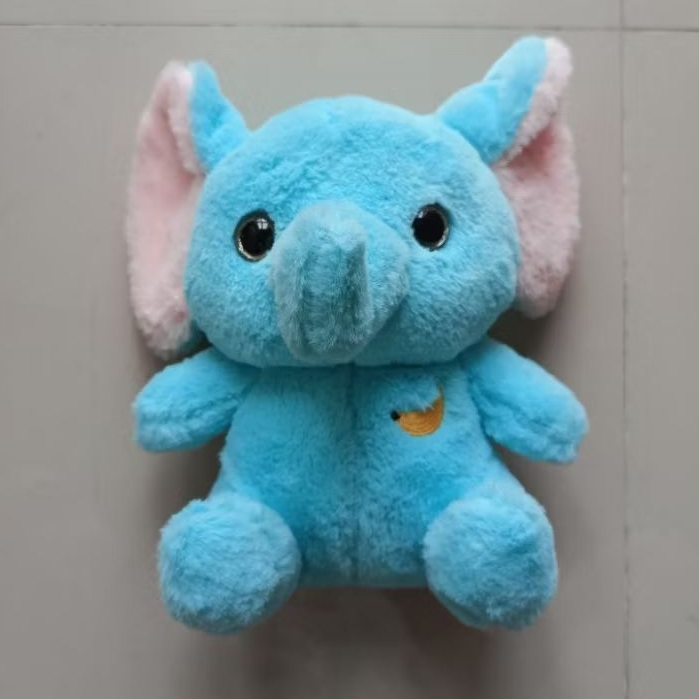 Jual Boneka Gajah Biru Blue Elephant Stuffed Doll | Shopee Indonesia