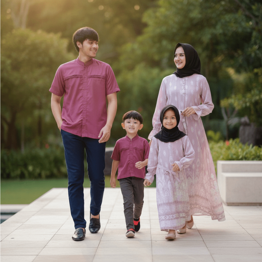 Jual (SARIMBIT SALE) Atheera - Balerina Family Set | Sarimbit Lebaran ...