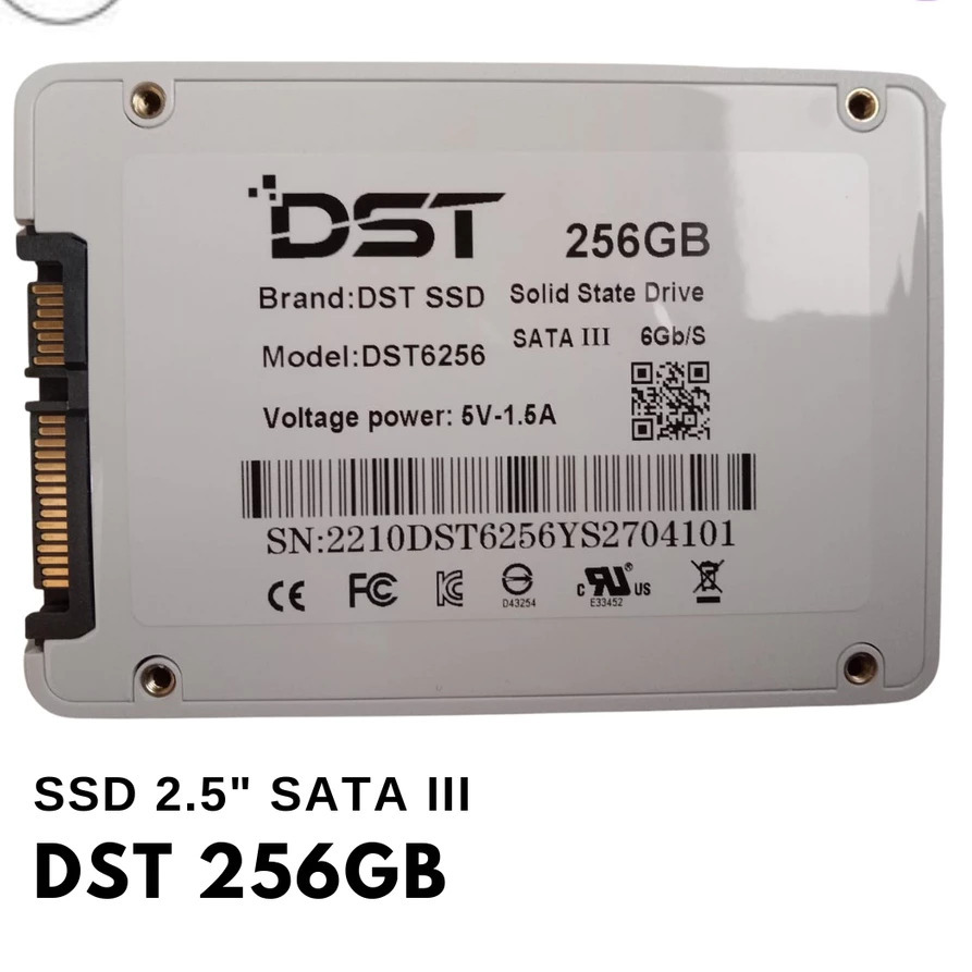 Jual SSD Sata III DST 256 Gb - Baru dan Bergaransi Resmi | Shopee Indonesia