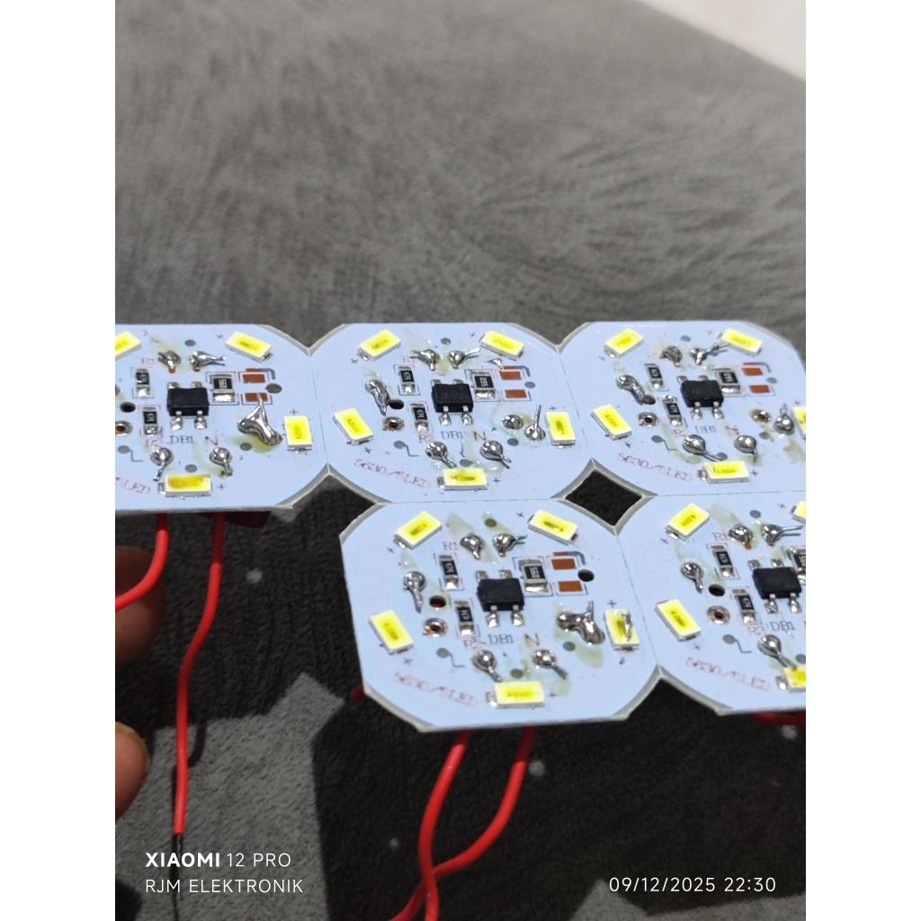 Jual kit modul lampu led 3 wat sudah di lengkapi elko dan kapasitor ...