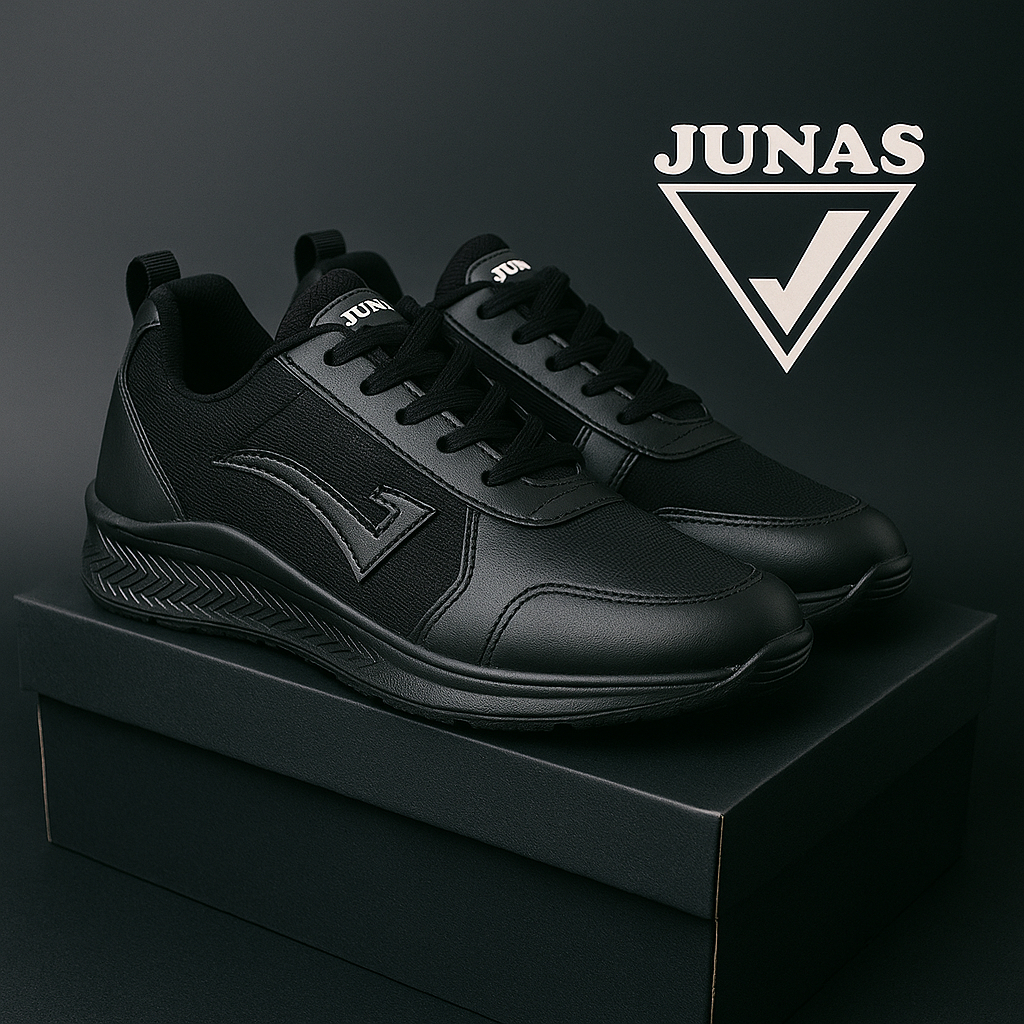 Jual SEPATU SEKOLAH ANAK LAKI LAKI PEREMPUAN SD SMP SMA HITAM TALI ...