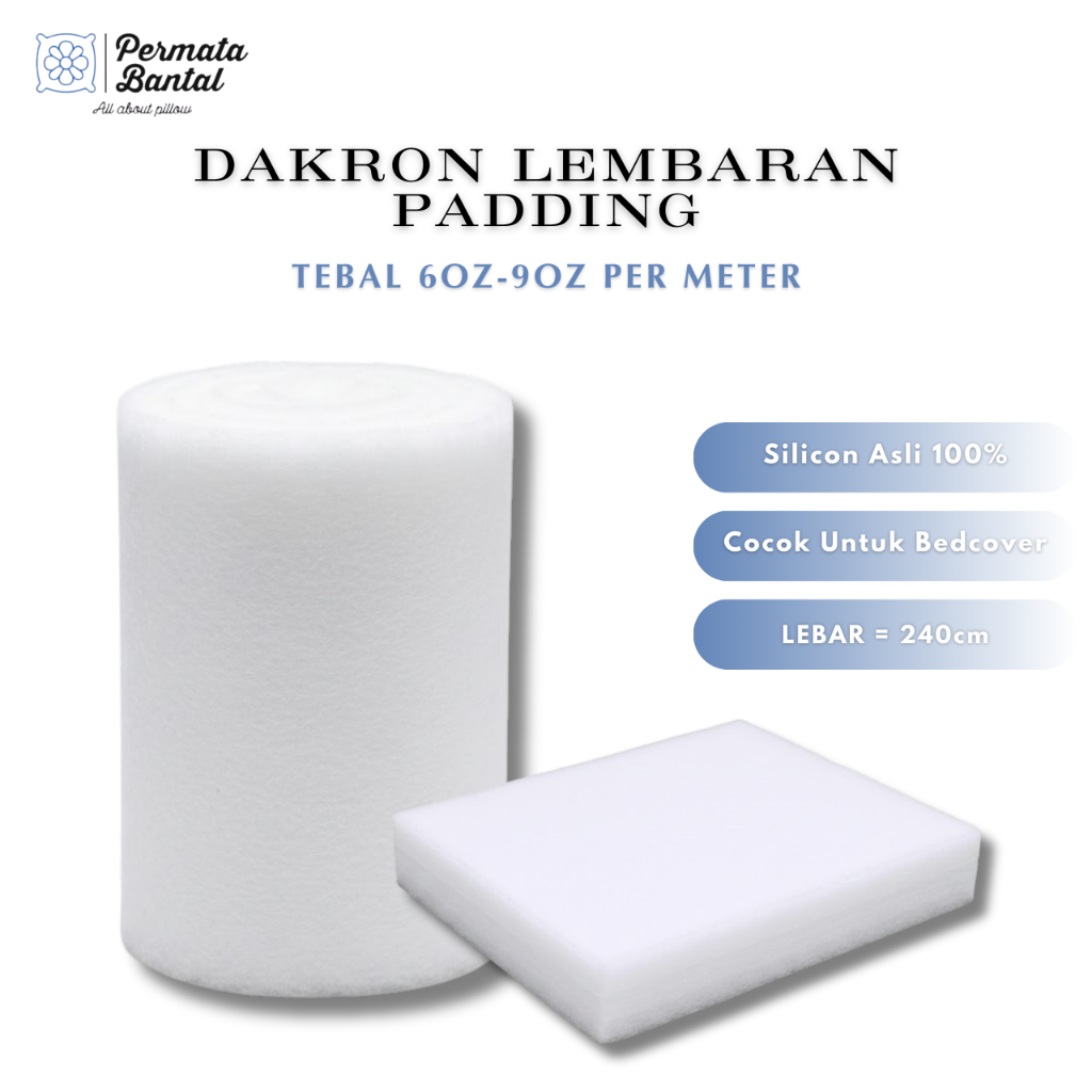 Jual Dakron Padding Lembaran Potong Meteran | Shopee Indonesia