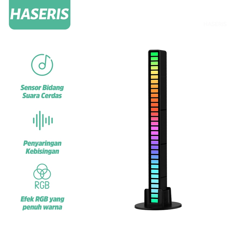 Jual HASERIS Lampu Musik RGB 16 LED dengan Sensor Suara Cerdas ...