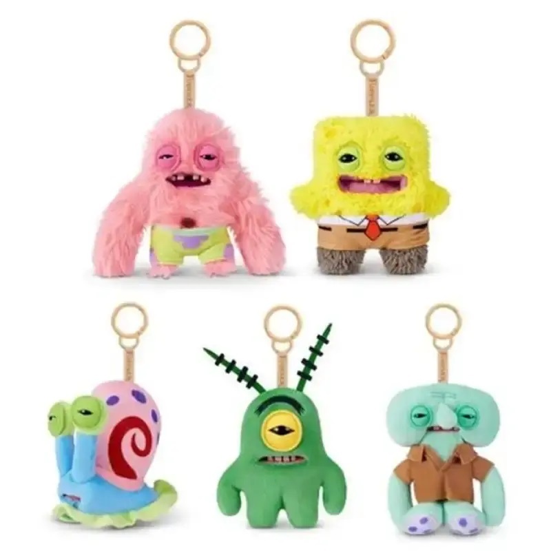 Jual Zuru Fuggler X Spongebob 5-Inch Plush Keyring Assorted | Shopee ...