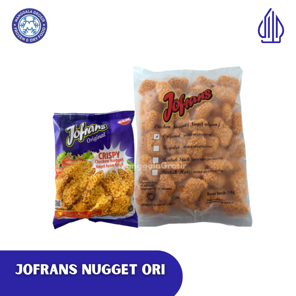 Jual Jofrans Nugget Bubble Original 500gr & 1kg | Shopee Indonesia