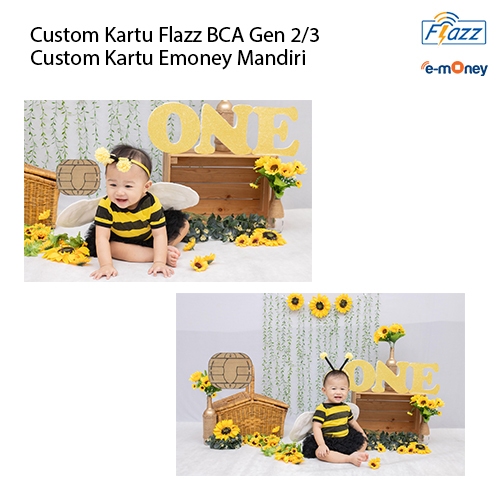 Jual Custom Kartu Flazz BCA Generasi 3 FLAZZ Generasi 2 Atau Emoney ...