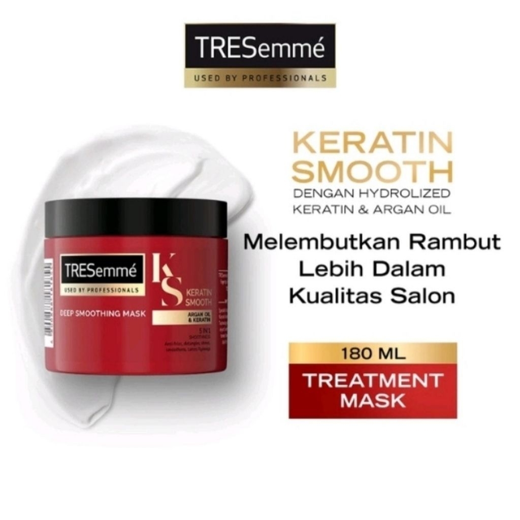 Jual TRESemme Keratin Smoothing Hair Mask 180 mL | Shopee Indonesia