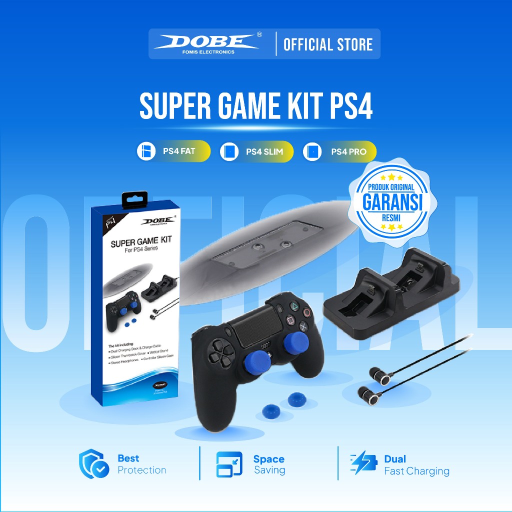 Jual Dobe PS4 Super Game Kit – Official Indonesia | Shopee Indonesia