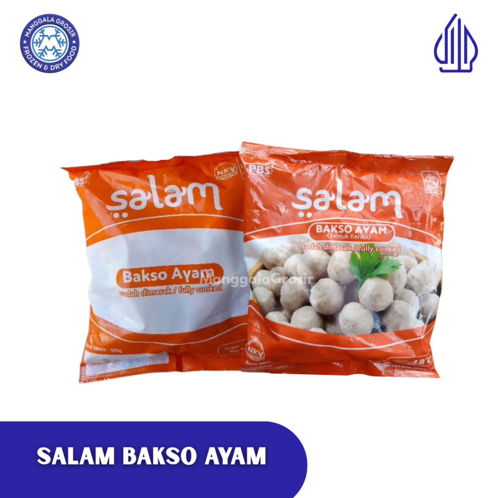 Jual Salam Bakso Ayam / Bakso Ayam Kerikil (kecil-kecil) - Ukuran 500gr ...