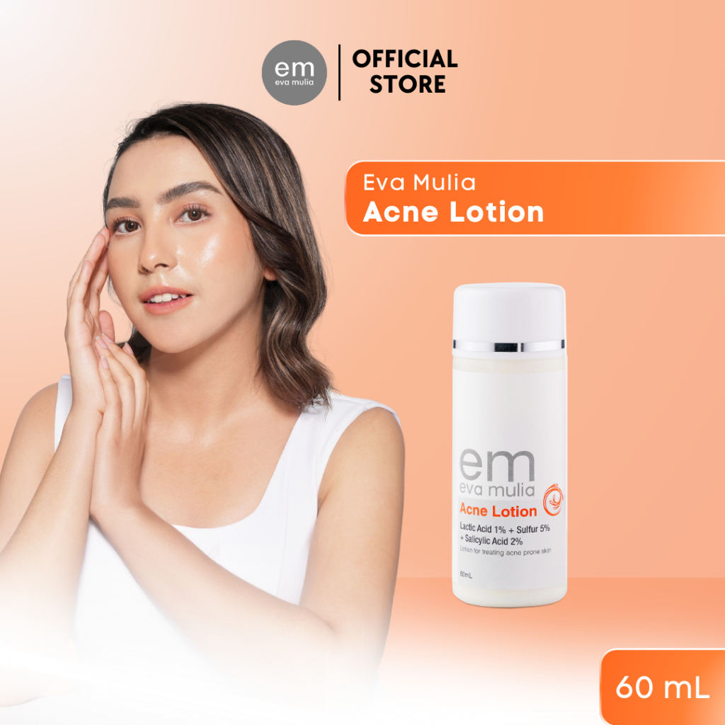 Jual Eva Mulia Acne Lotion 60ml - Obat Totol Jerawat dan Bruntusan ...