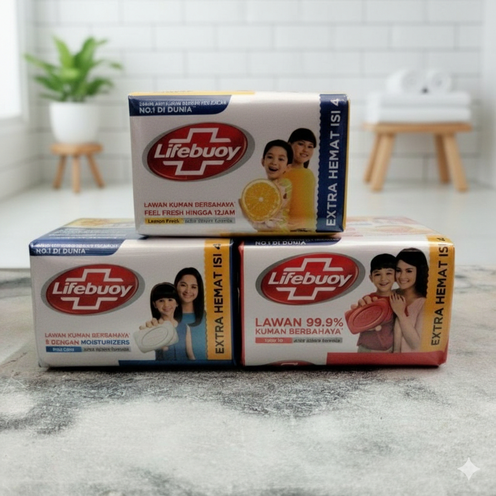 Jual Lifebuoy Sabun Batang 60g All Varian | Shopee Indonesia