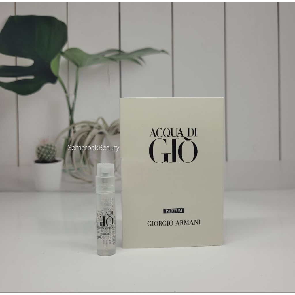 Jual Vial Armani* Acqua di Gio Parfum 1,2ml | Shopee Indonesia