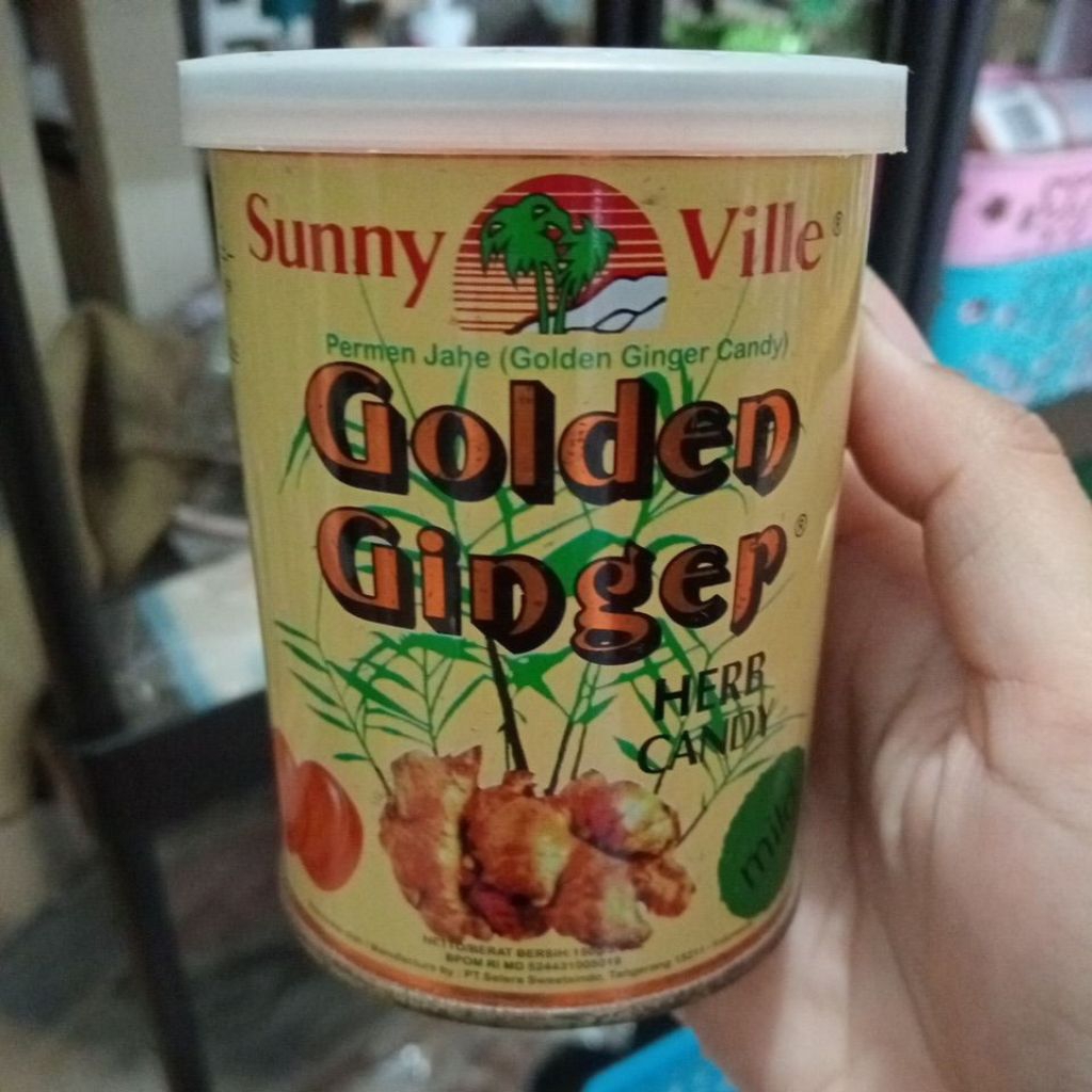 Jual Permen Golden Ginger Kaleng Jahe Herbal | Shopee Indonesia