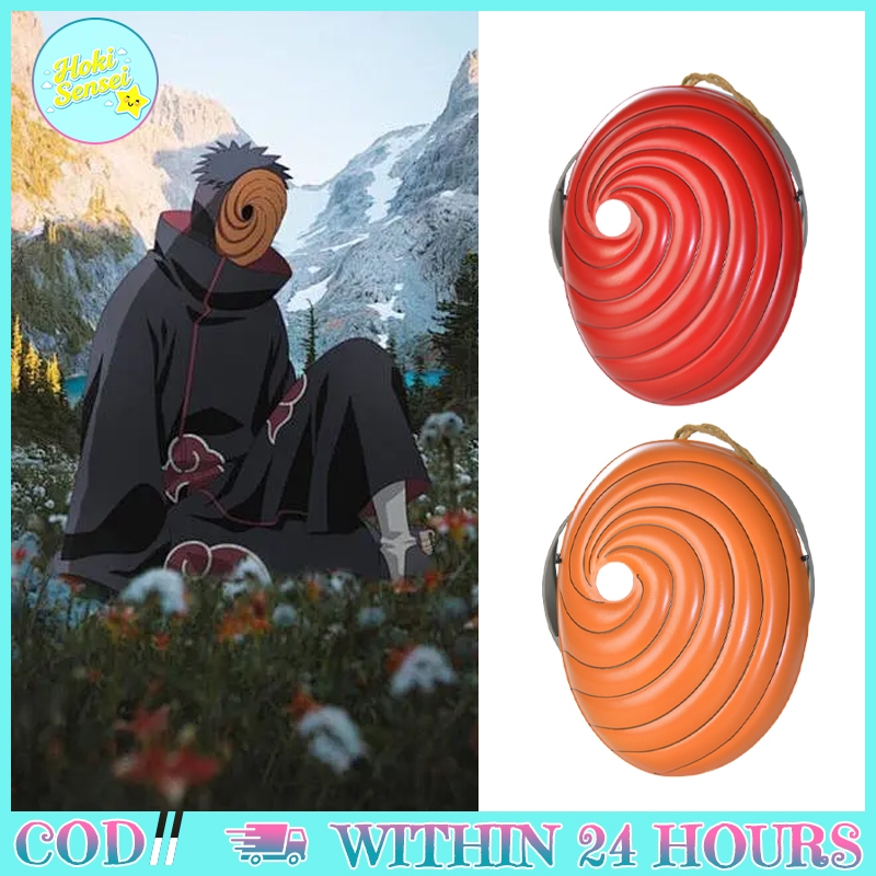 Jual Aksesori Cosplay Naruto Topeng Tobi Ringan Ergonomis Cocok ...