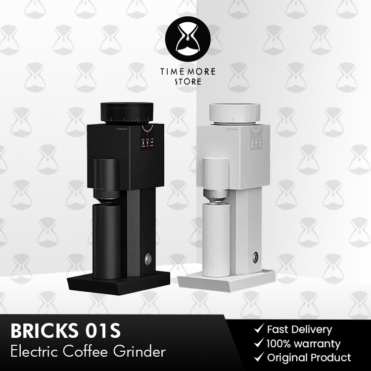Jual Timemore Electric Bean Grinder Bricks 01S Espresso Coffee Grinder ...