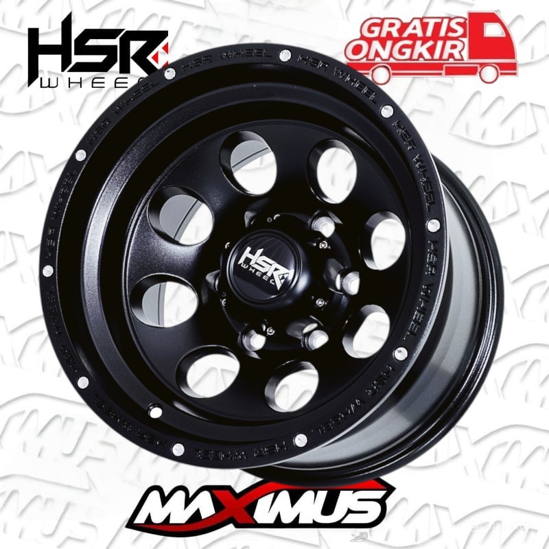 Jual Velg Mobil DUFFY HSR Ring15 lebar 10 Inch Pcd 6X139,7 ET-44 ...