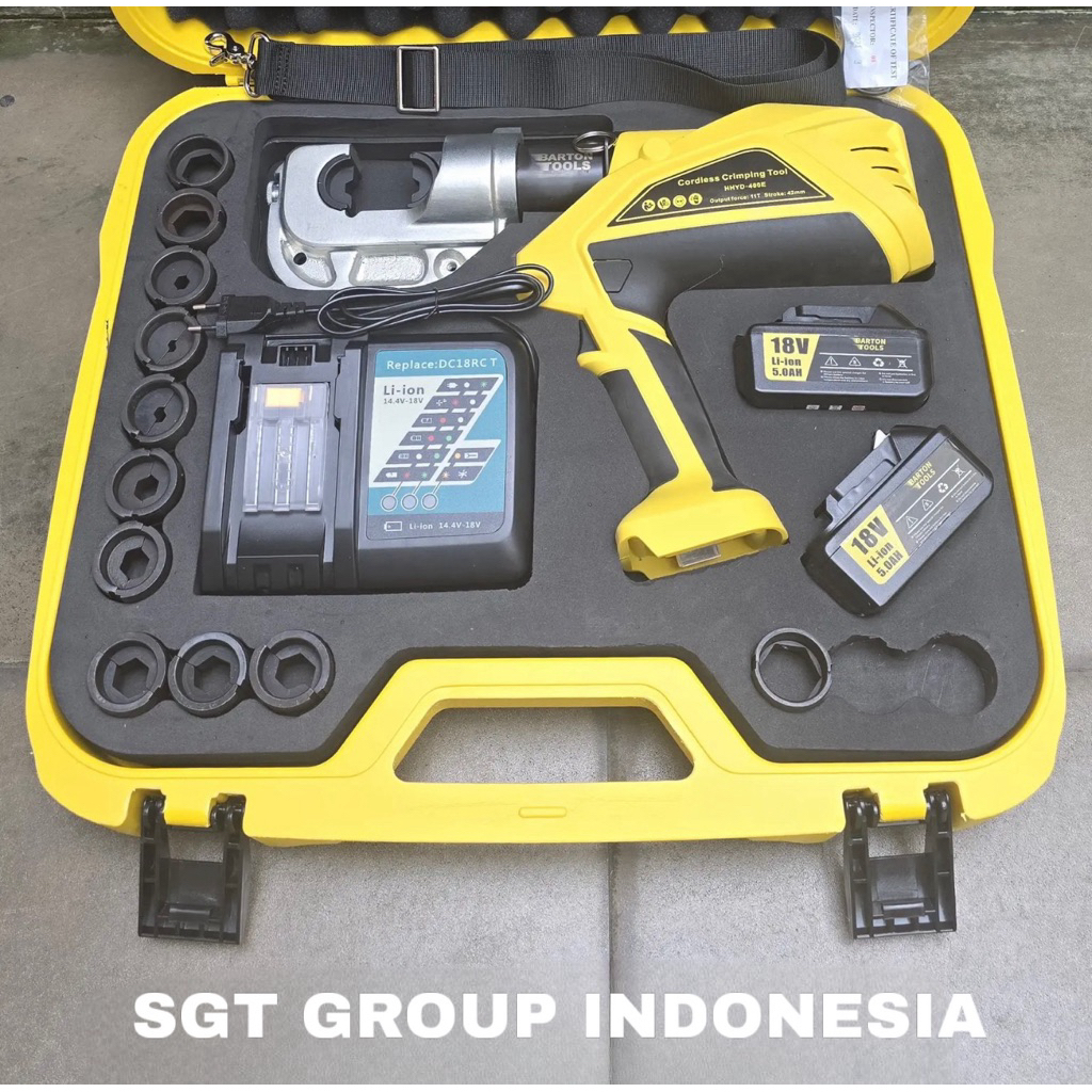 Jual 400mm Battery Hydraulic Crimping E Tool Tang Press Skun Baterai ...