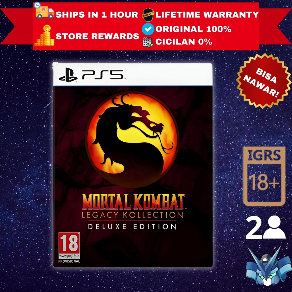 Jual PS5 Mortal Kombat Legacy Kollection Deluxe Edition English ...