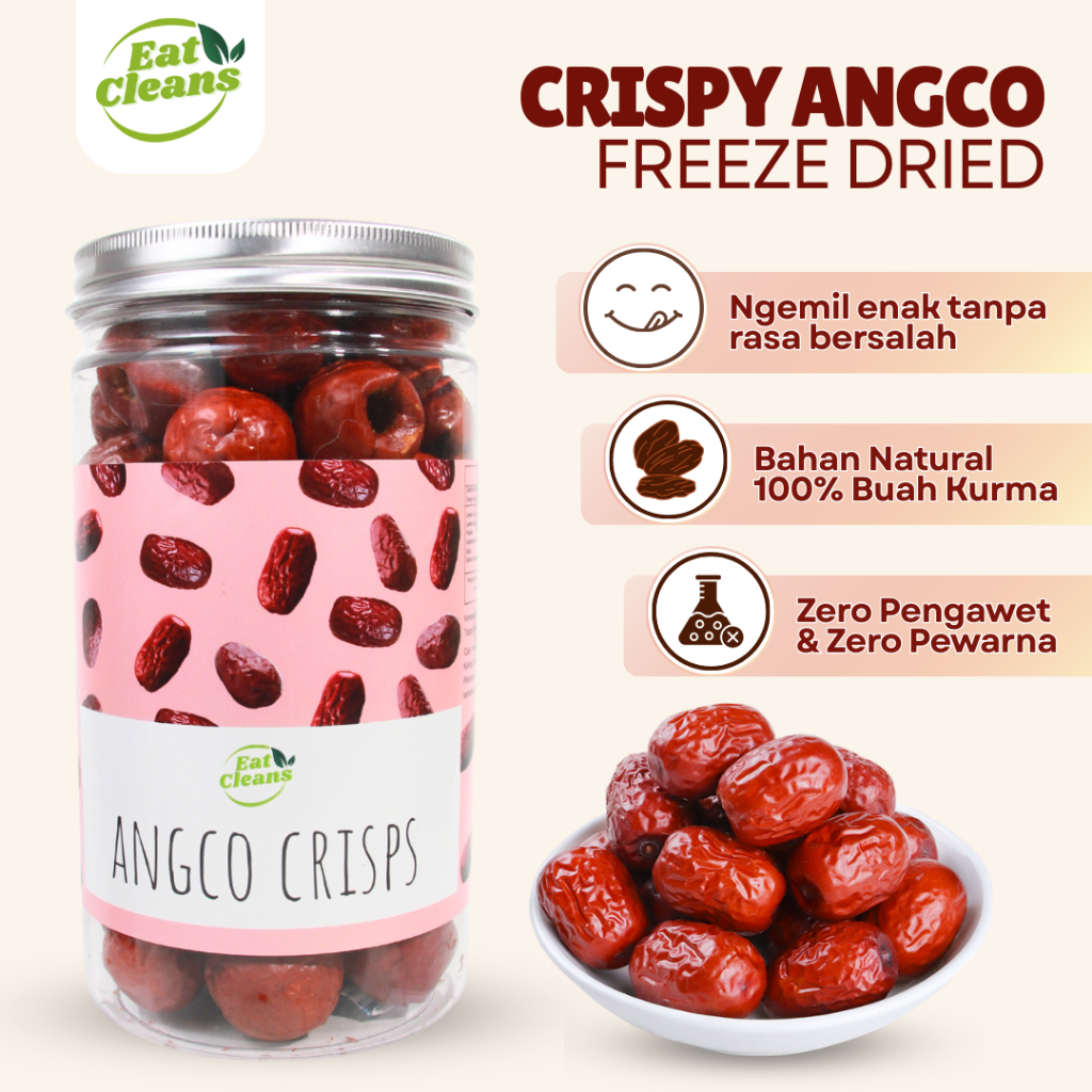 Jual EAT CLEANS Angco Kurma Merah Red Dried Date Premium Kurma Merah ...