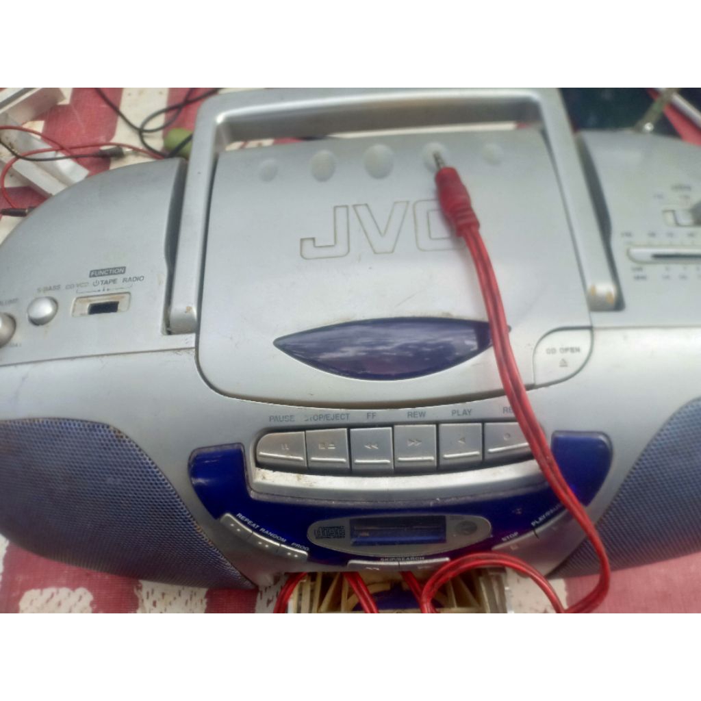 Jual compo mini JVC fungsi hanya Aux saja | Shopee Indonesia