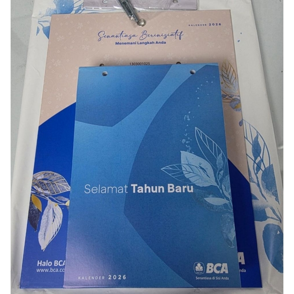 Jual kalender harian Bank BCA 2026 | Shopee Indonesia