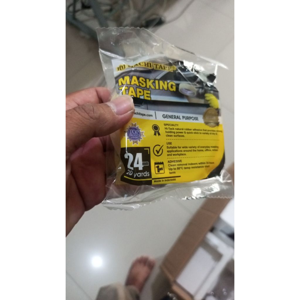 Jual Masking Tape Nachi 24mmx20Yard (DUS) | Shopee Indonesia