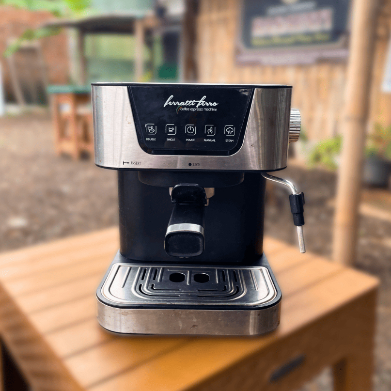 Jual Mesin Kopi Espresso Ferratti Ferro FCM-2009B – Touchscreen, 15 Bar ...