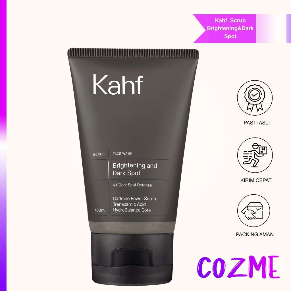Jual KAHF Brightening & Dark Spot Scrub 100mL | Shopee Indonesia