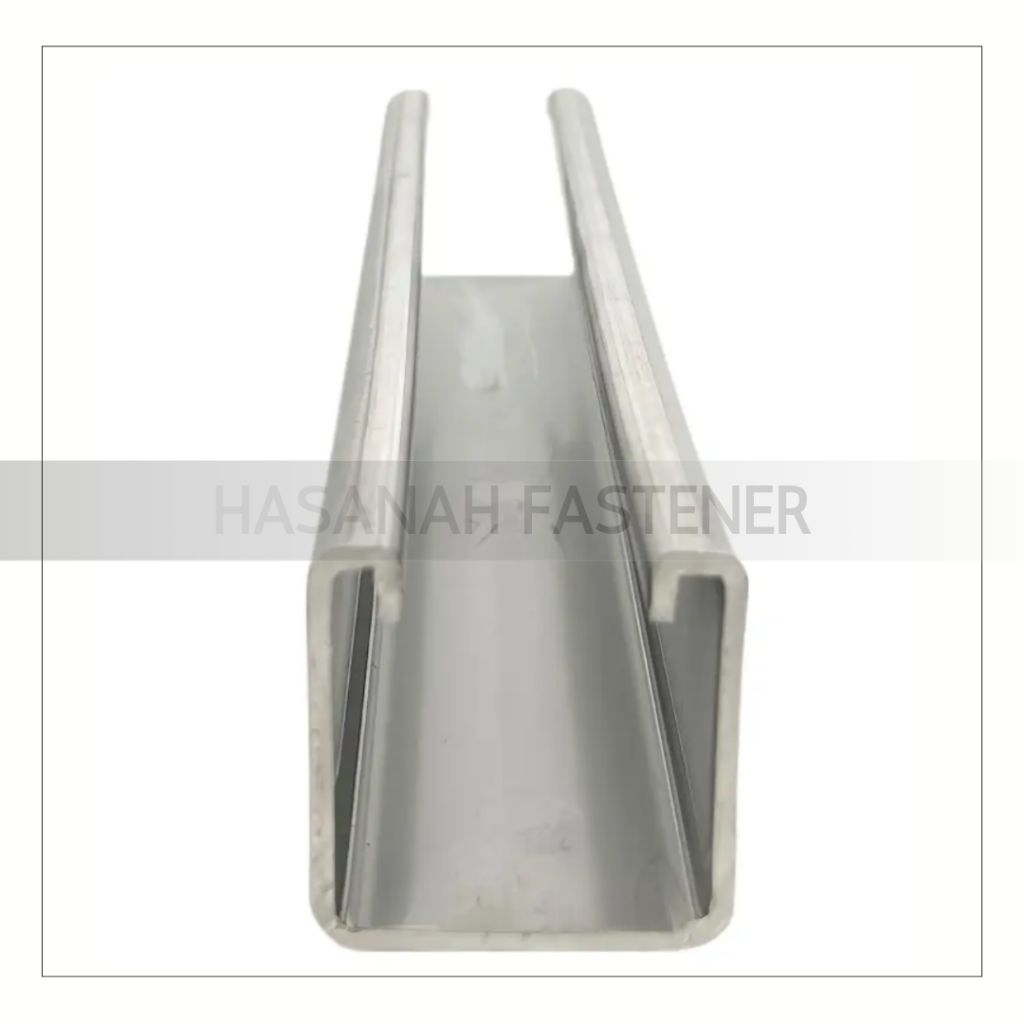 Jual Unistrut Channel Strut 41x41x2.5MM Stainless Steel 304 1 Meter ...