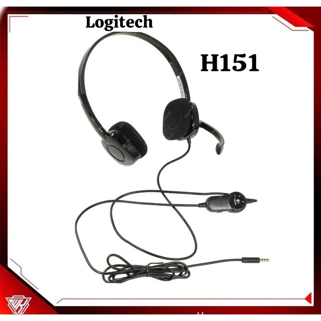 Jual Logitech H151 Headset Stereo dengan Mikrofon Noise-Cancelling dan ...