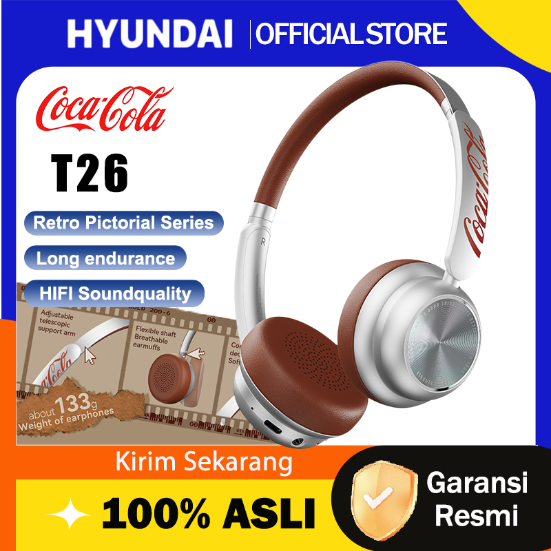 Jual Hyundai X Coca-Cola T26 Retro Pictorial Series Bluetooth ...