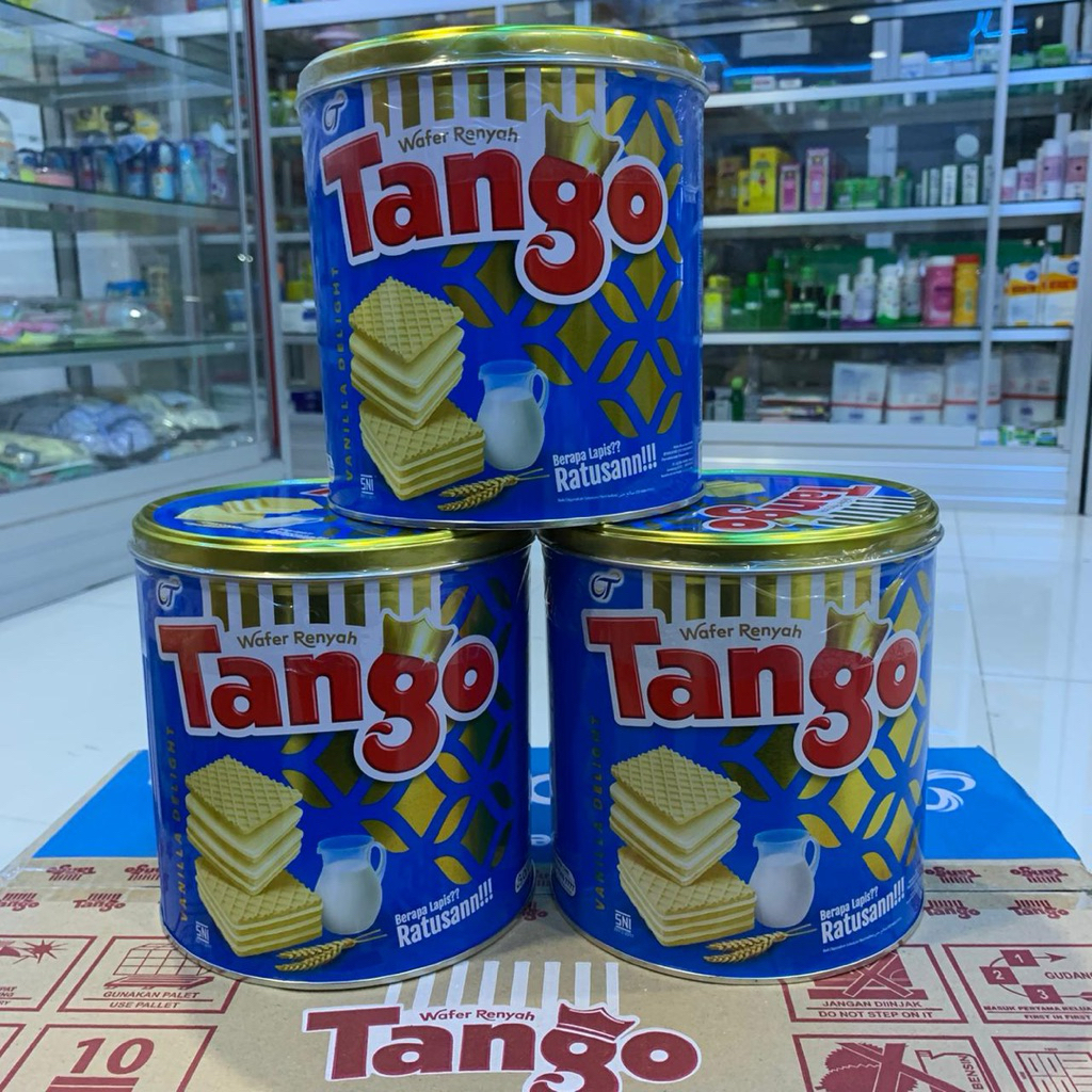 Jual Tango Wafer Kaleng 240g Rasa Chocolate dan Vanilla Delight ...