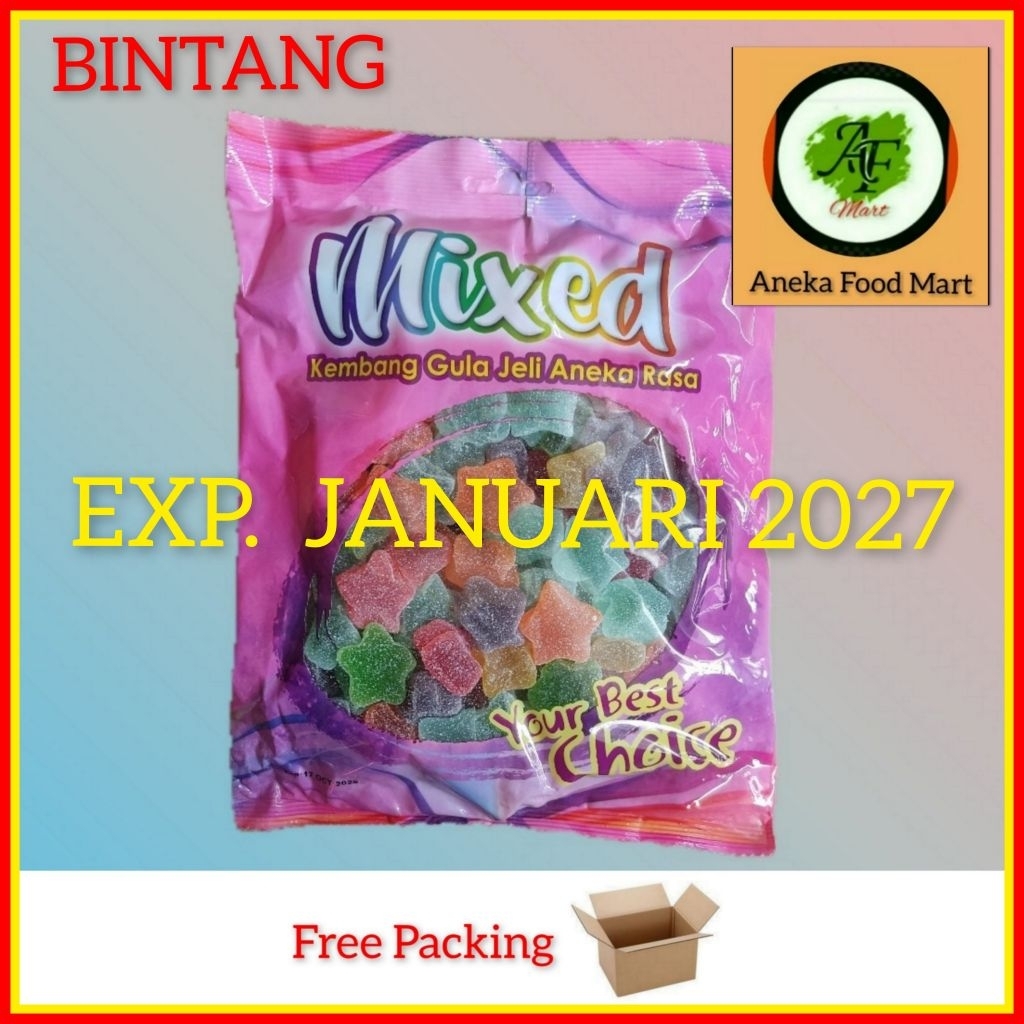 Jual Jelly Waisun 1kg/ jelly Malaysia/ waisun jelly/ kembang gula jelly ...