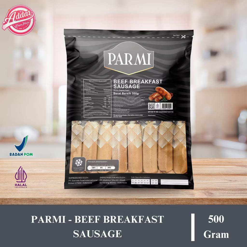 Jual Parmi Beef Breakfast Sausage 500 gram | Shopee Indonesia