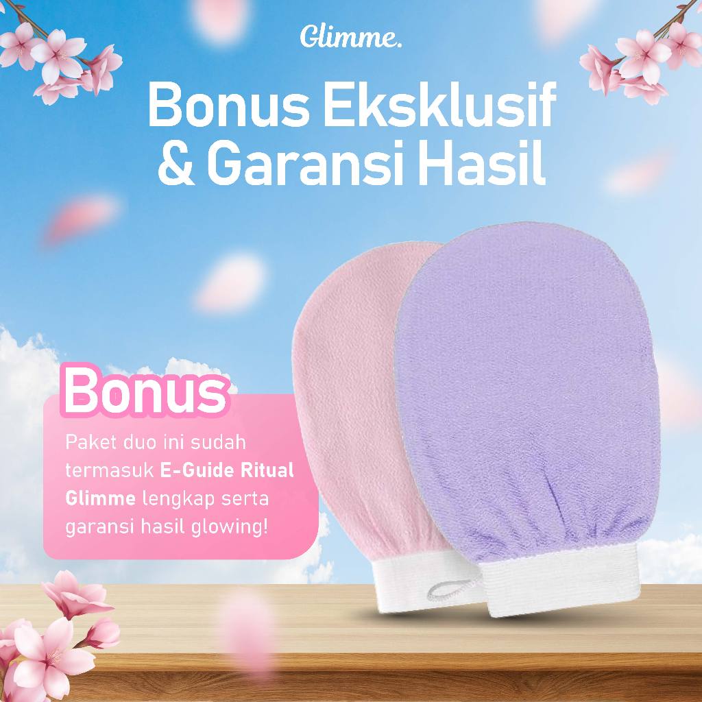 Jual Glimme Eksfoliating Gloves 2pcs Set – Sarung Eksfoliasi Premium ...