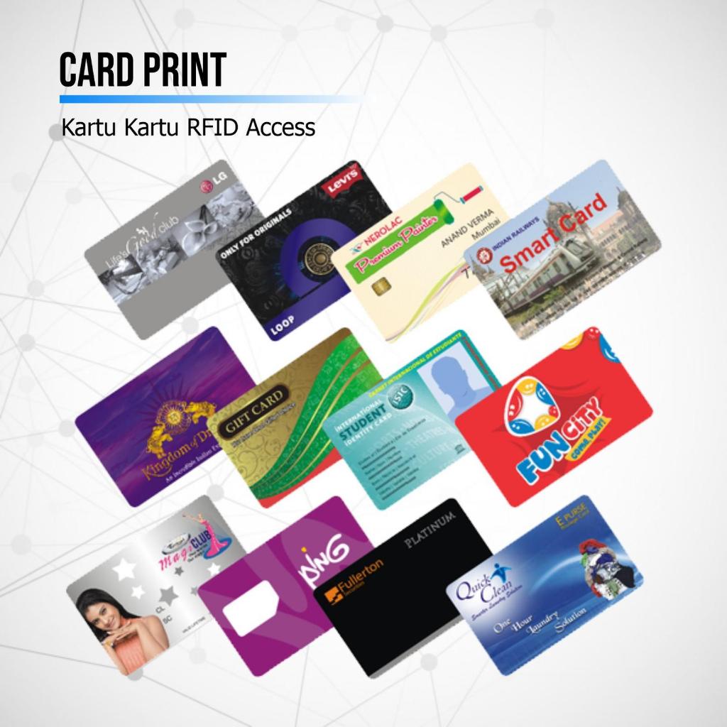 Jual Cetak kartu RFID/Custom Gambar kartu RFID Premium RFID Card ...